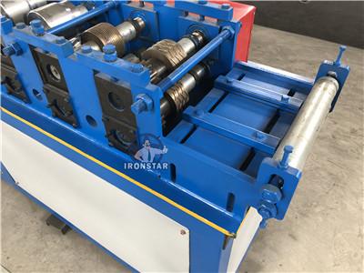 Galvanized Steel 0.8-1.2mm Roller Shutter Door Slat Machine PLC Control